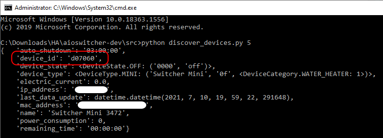 Switcher Discovery Dmatik